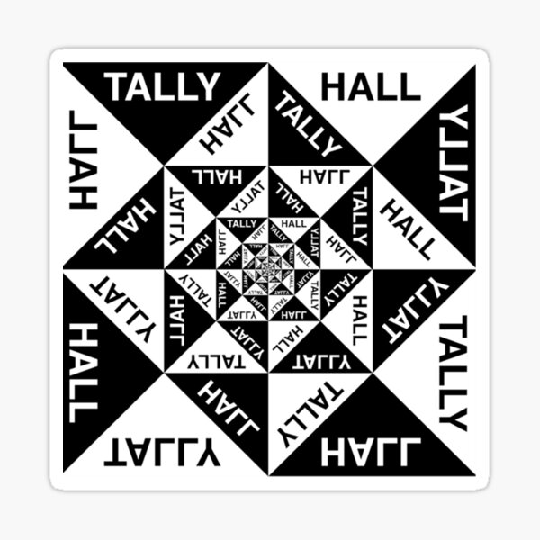 "New 02 Tally Hall Band Logo Genre ‎indie Pop " Sticker for Sale by ...