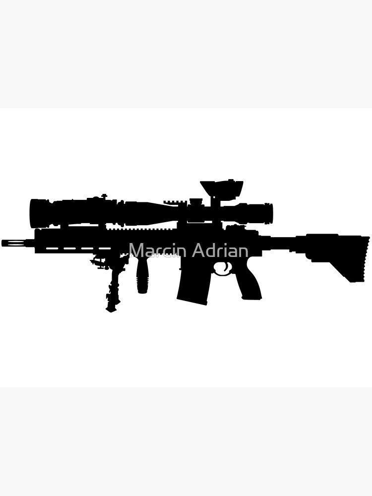 "Germany German fully automatic machine gun sniper rifle Heckler & Koch ...