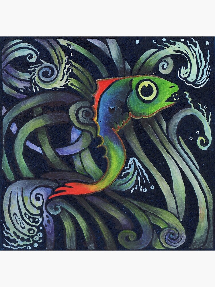 "Rainbow Fish" Poster for Sale by Joanne Gwatkin-Williams | Redbubble