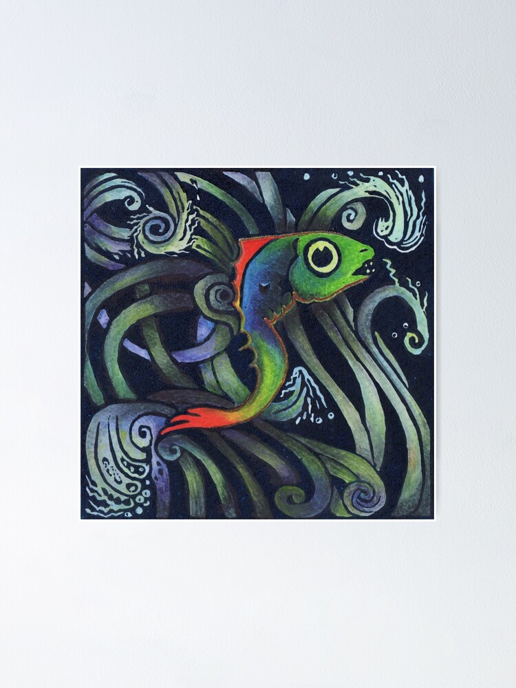 "Rainbow Fish" Poster for Sale by Joanne Gwatkin-Williams | Redbubble