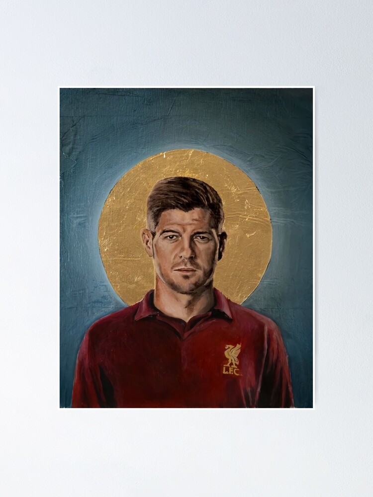 Póster «Fondos de pantalla Steven Gerrard Ilustración» de RafisqyHaikal ...
