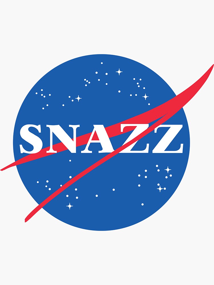 "Snazz" Sticker for Sale by JustBuyMyStuff | Redbubble