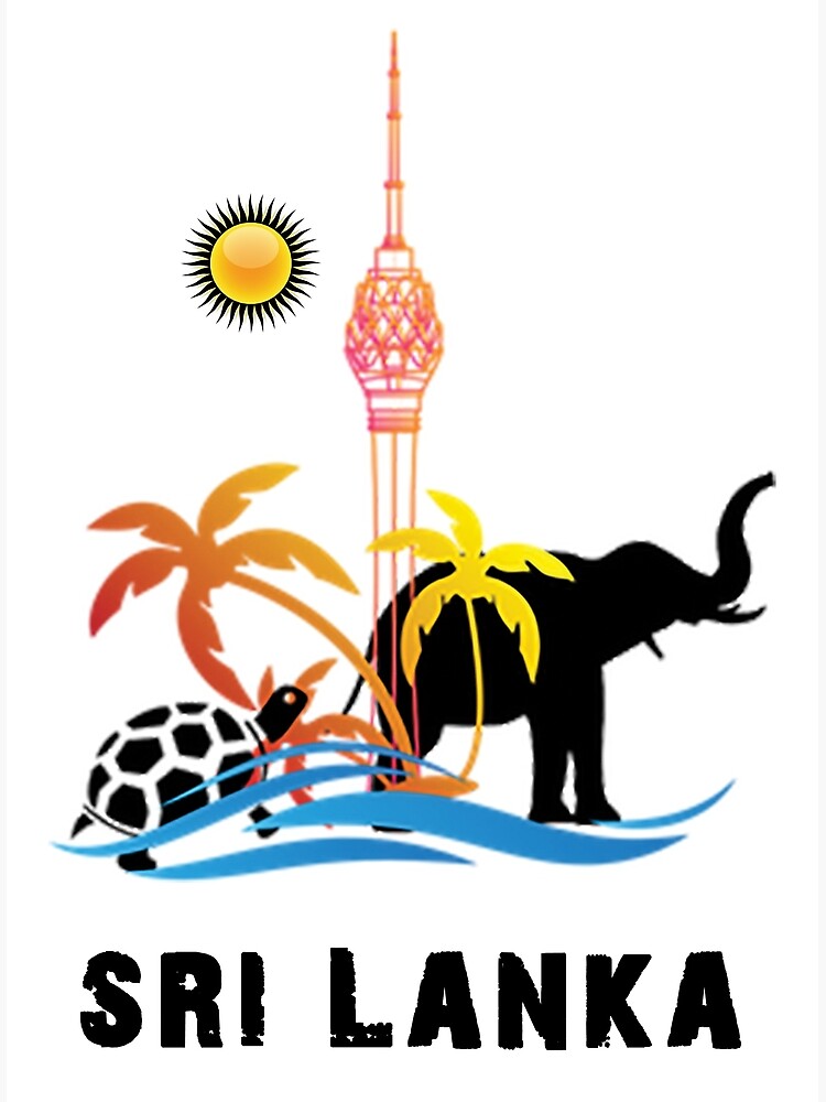 "sri lanka Tourism " Poster for Sale by Hasthiart | Redbubble