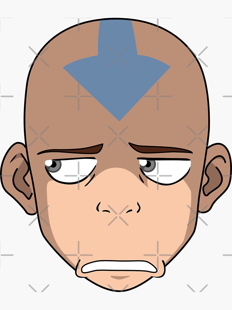 Pegatina «Expresión de Aang: ¡Colecciónalos todos!» de LittleChelsea ...