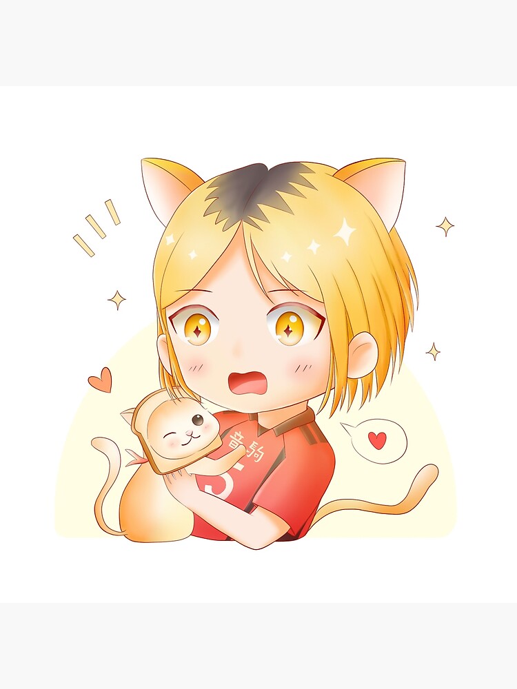 "Kozume Kenma Haikyuu Chibi" Poster for Sale by astrela | Redbubble