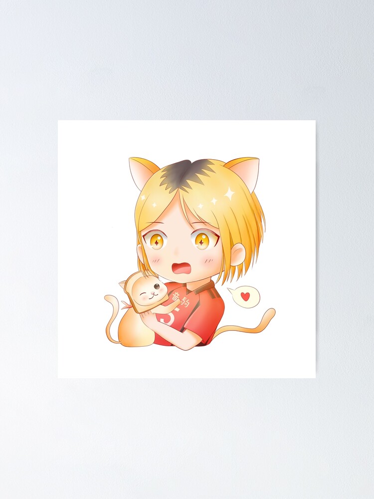 "Kozume Kenma Haikyuu Chibi" Poster for Sale by astrela | Redbubble