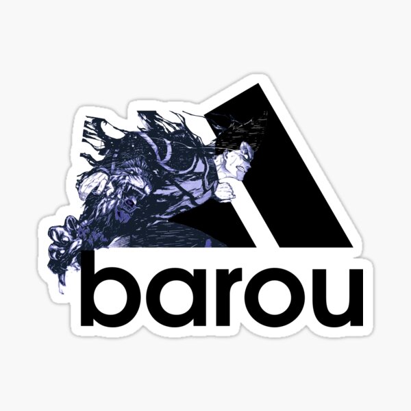 Pegatina «Barou Shouei Ropa deportiva y de calle Azul ブ ル ー ロ ッ ク ...