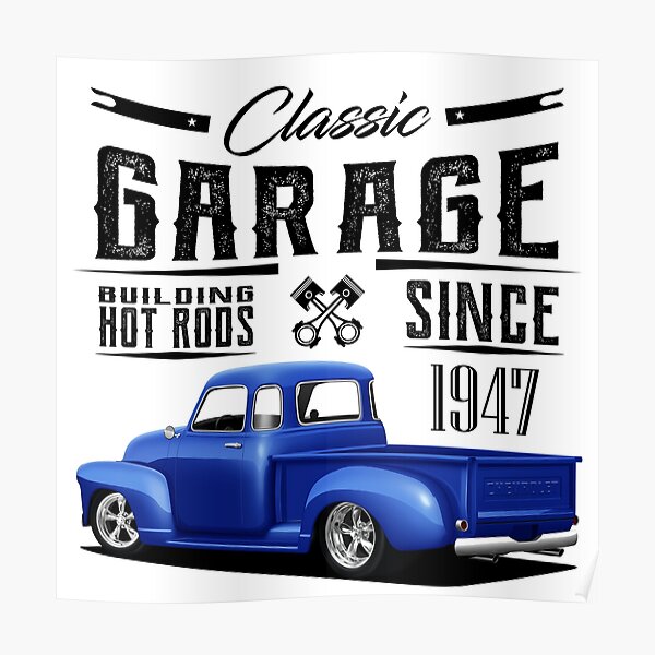 "Classic 1947 Street Rod" Poster by Yourauto | Redbubble