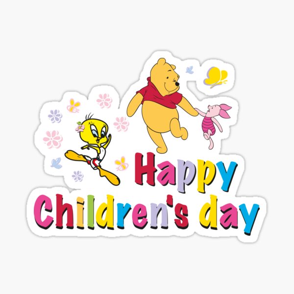"Happy children's day" Sticker for Sale by SAL-ART | Redbubble