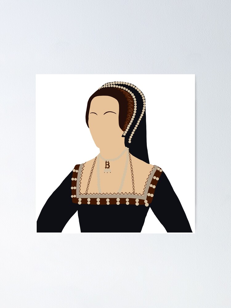 "Anne Boleyn" Poster for Sale by bookishthorns | Redbubble