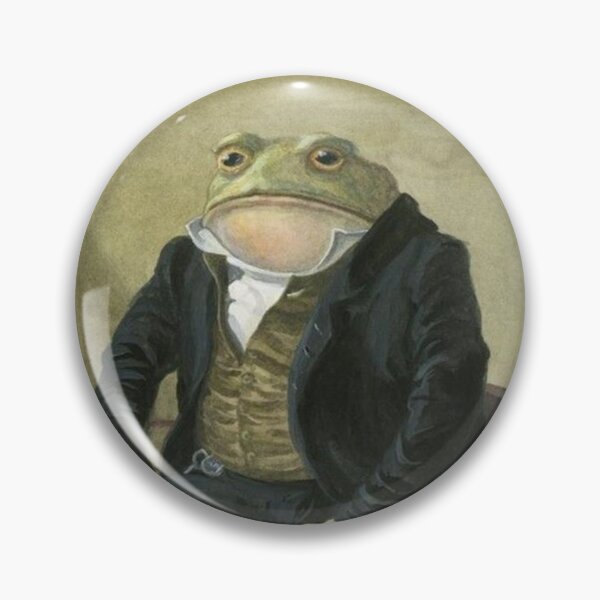 "Colonel Toad / Sir Toad" Pin for Sale by enjoymymemes | Redbubble