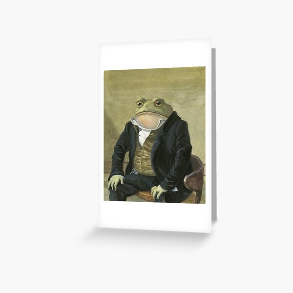 "Colonel Toad / Sir Toad" Greeting Card by enjoymymemes | Redbubble