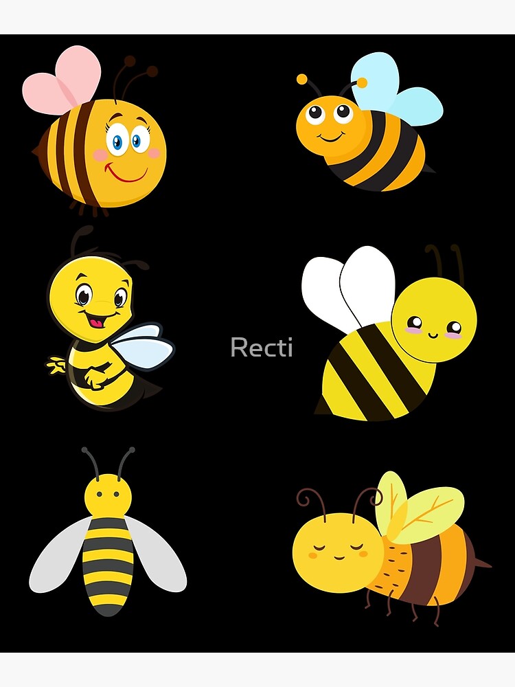 Lámina artística «Abeja, amante de las abejas, abejas lindas, salva a ...