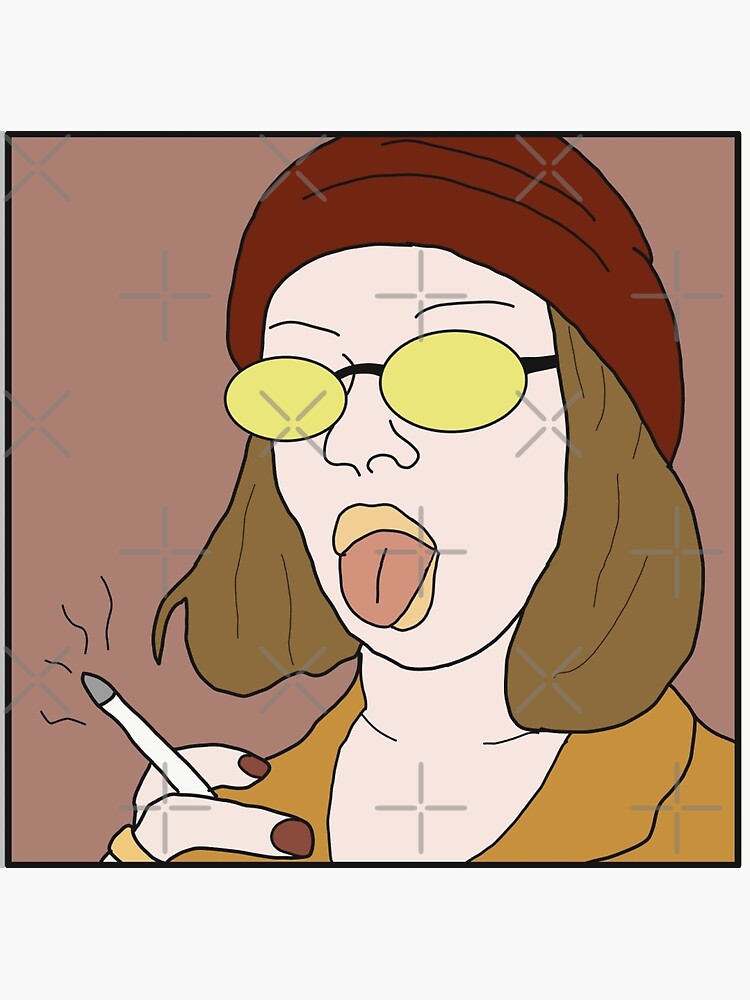 "Aesthetic Baddie Vector" Sticker by jajaquick26 | Redbubble