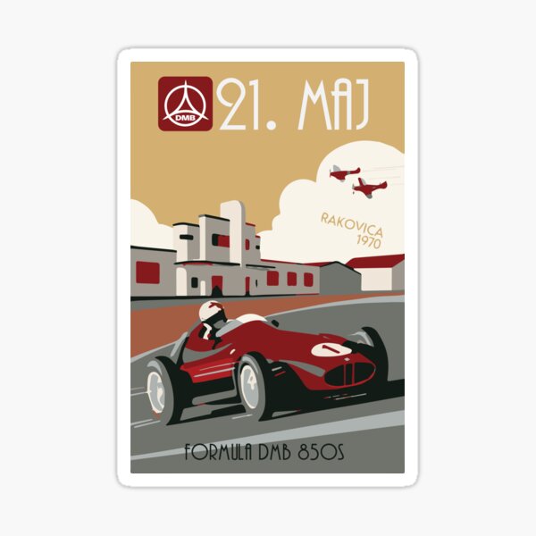 "DMB 21 MAJ RAKOVICA FORMULA" Sticker for Sale by TinThor | Redbubble