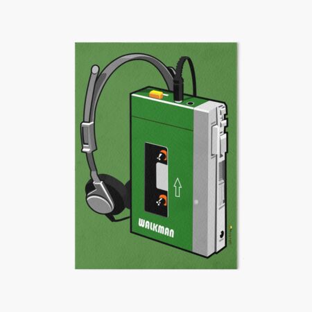 "Walkman" Art Board Print by Akira-31 | Redbubble