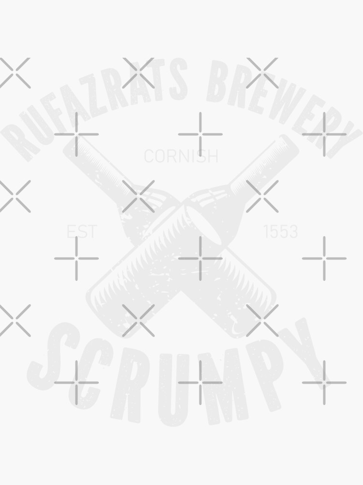 "Cornish Scrumpy Rufazrats Brewery Cornwall" Sticker for Sale by ...