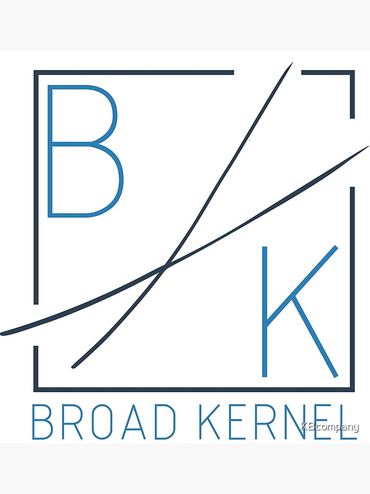 "Broad Kernel .Co Logo" Metal Print for Sale by KBcompany | Redbubble