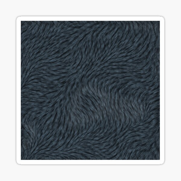 "Grey fur" Sticker for Sale by x1brett | Redbubble