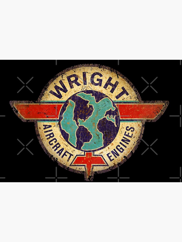 " Wright aircraft Engines USA" Poster by BarnFindDave | Redbubble