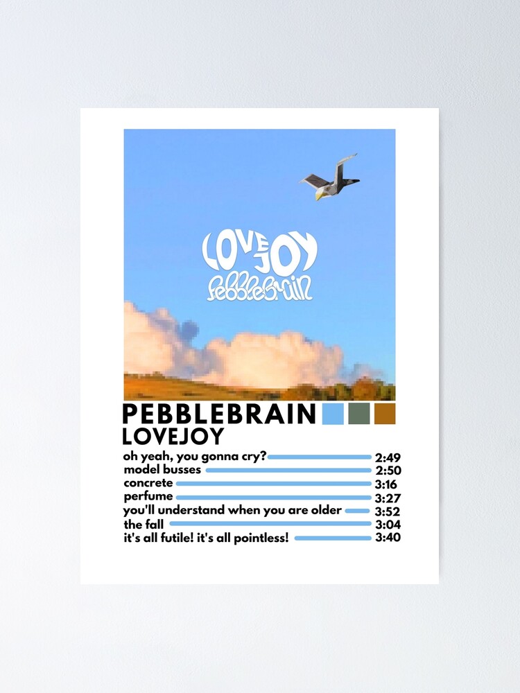 "pebblebrain by lovejoy" Poster for Sale by pretztail | Redbubble