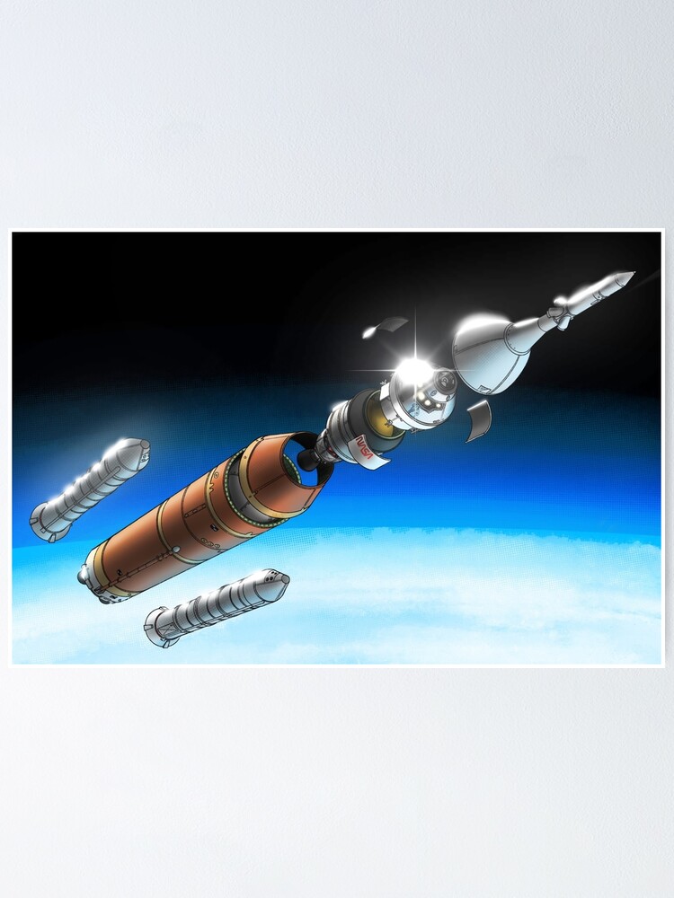 "Components of SLS" Poster for Sale by Daylight3339 | Redbubble