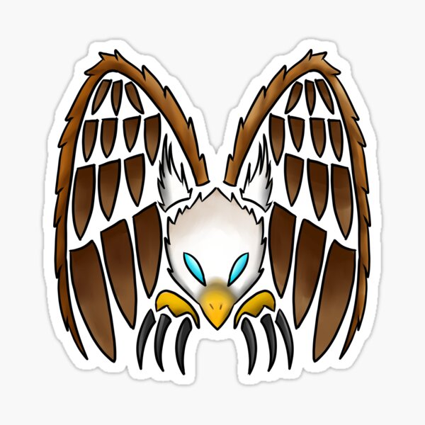 "Griffin icon" Sticker by cryoark | Redbubble