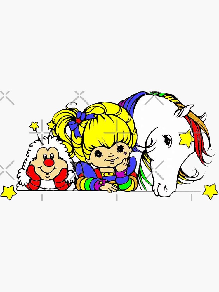 "Rainbow Brite and the Star Stealer Characters" Sticker for Sale by ...