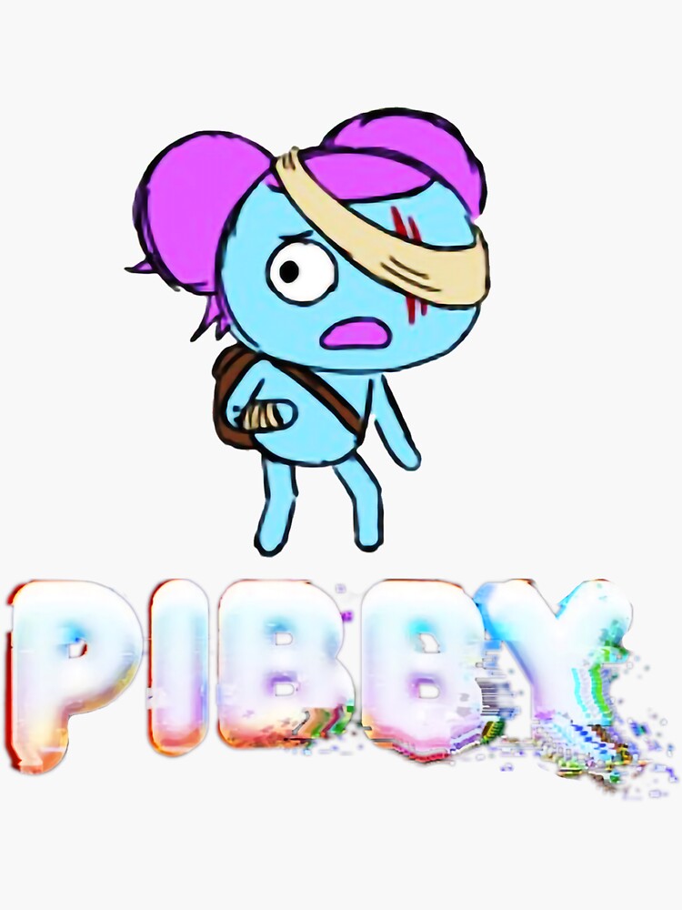 "Come and Learn with Pibby!" Sticker for Sale by therealjeff | Redbubble