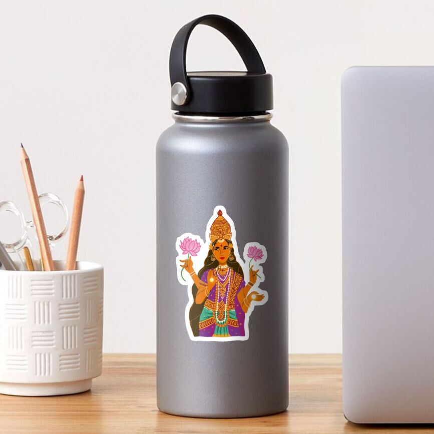 " Diwali lakshmi" Sticker by SaraFuentesArt | Redbubble