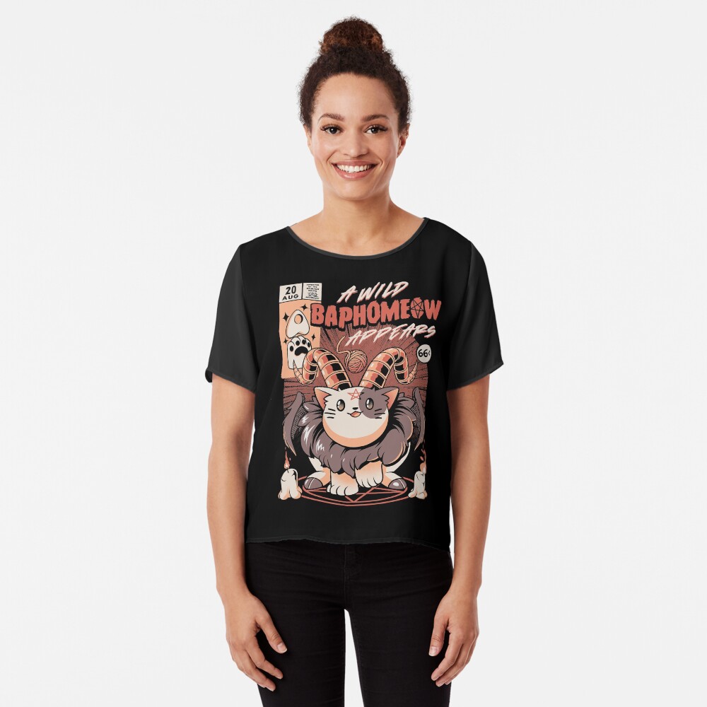 "Baphomeow" Essential T-Shirt for Sale by Ilustrata® Design | Redbubble