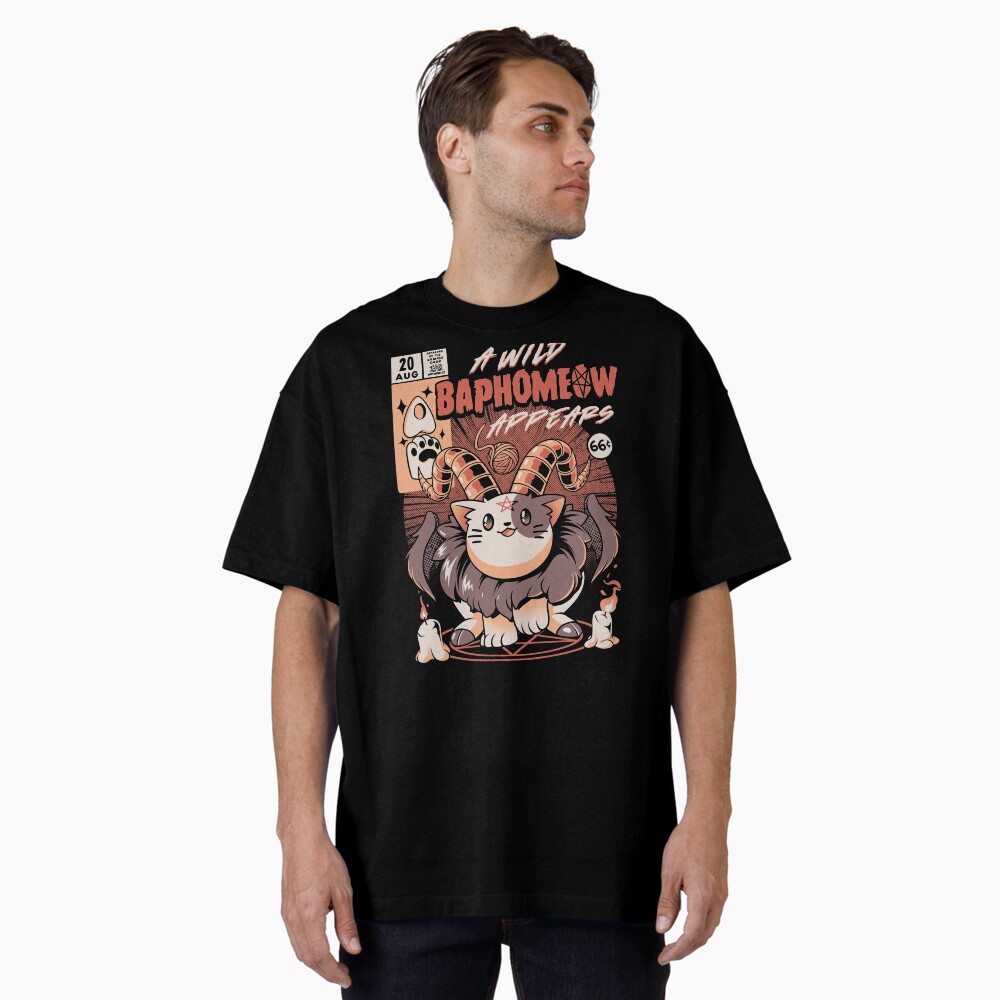 "Baphomeow" Essential T-Shirt for Sale by ilustrata | Redbubble