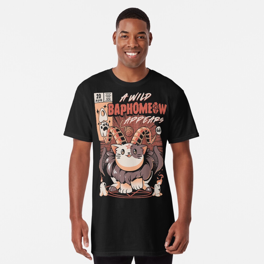 "Baphomeow" Essential T-Shirt for Sale by Ilustrata® Design | Redbubble