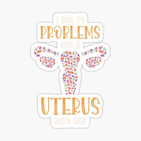 "Hysterectomy Design for a Uterus removal" Sticker for Sale by ...