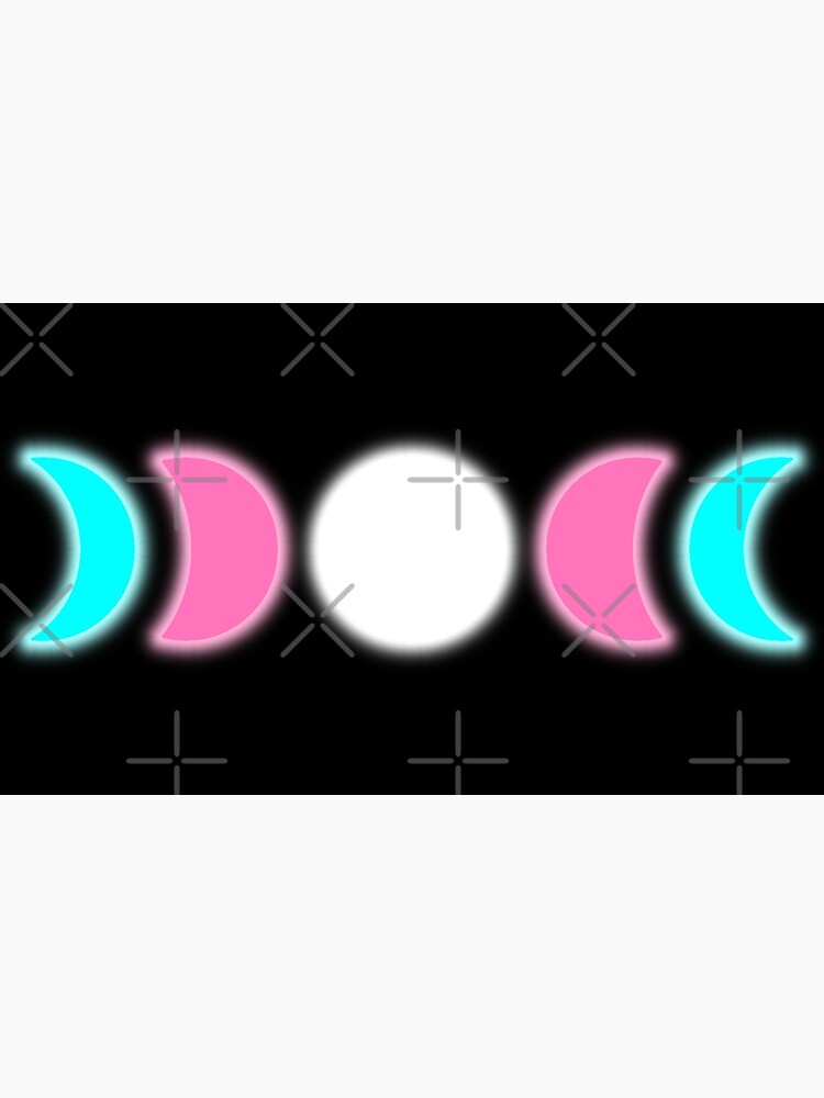 "Trans Pride Lunar Phases" Poster for Sale by FalcoSkyWolf | Redbubble