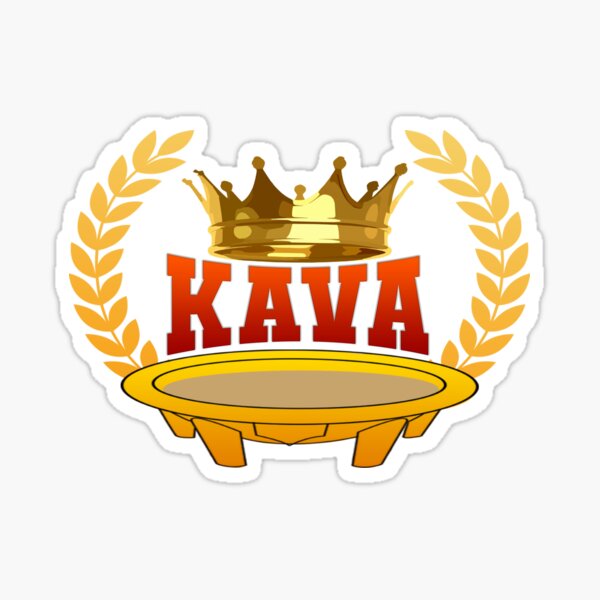 "Kava Design" Sticker for Sale by UlaFine | Redbubble