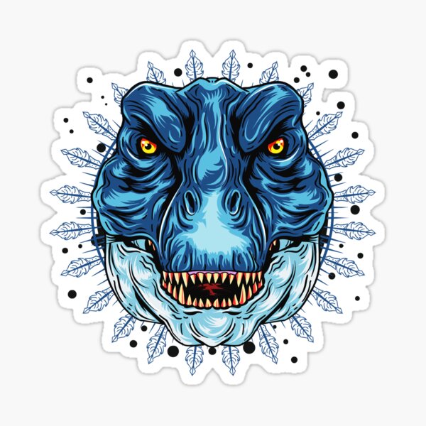 "Tyrannosaurus - T-Rex" Sticker for Sale by RKR-Designs | Redbubble