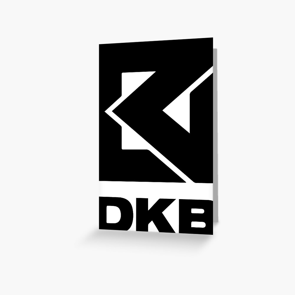 "DKB logo" Greeting Card for Sale by danielletrisha | Redbubble