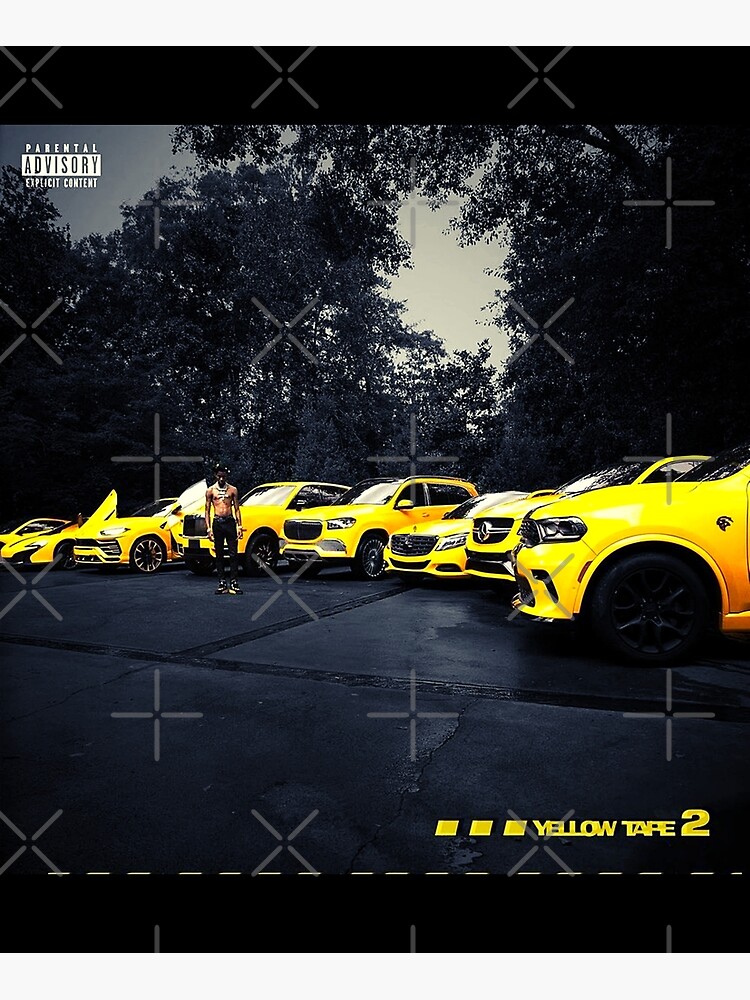 "key glock Yellow Tape 2" Poster by SportLink | Redbubble
