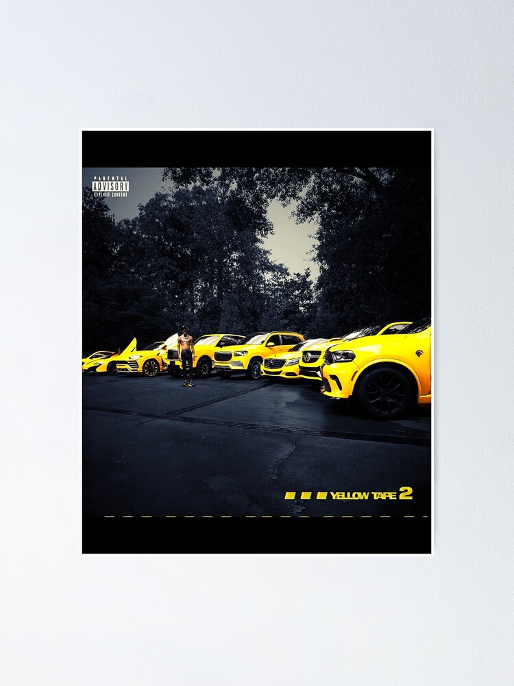 "key glock Yellow Tape 2" Poster by SportLink | Redbubble
