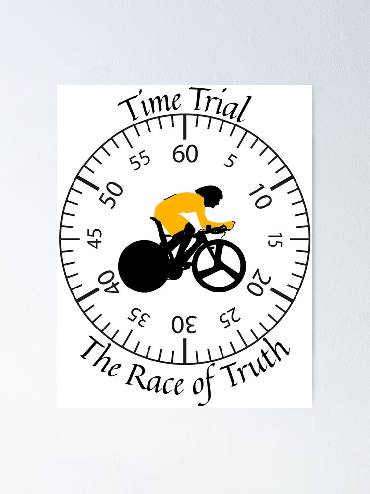 "Time Trial - Race Against the Clock" Poster for Sale by AKindChap ...