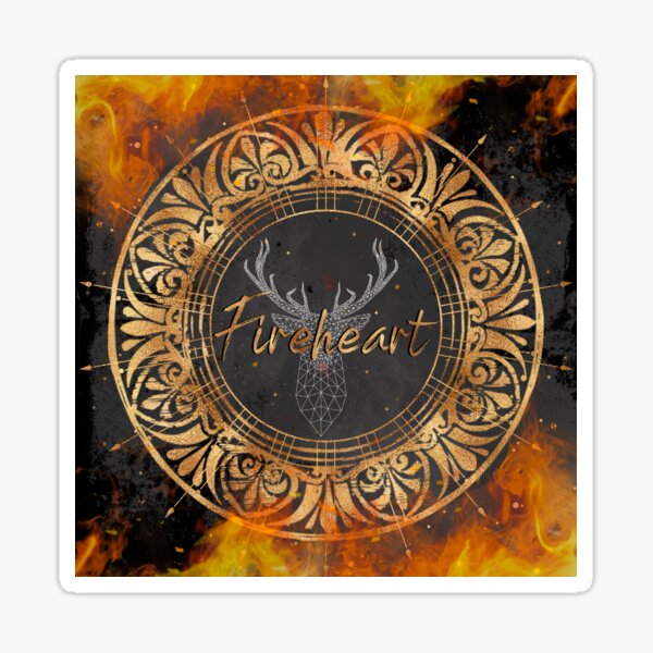 "Aelin Fireheart" Sticker for Sale by SSSHAKED | Redbubble