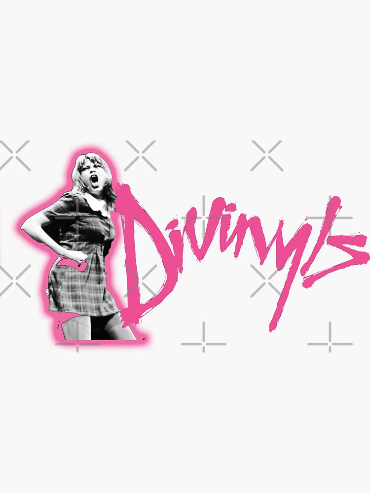 Sticker « Création de logo de t-shirt noir Divinyls », par Pedro4271 ...