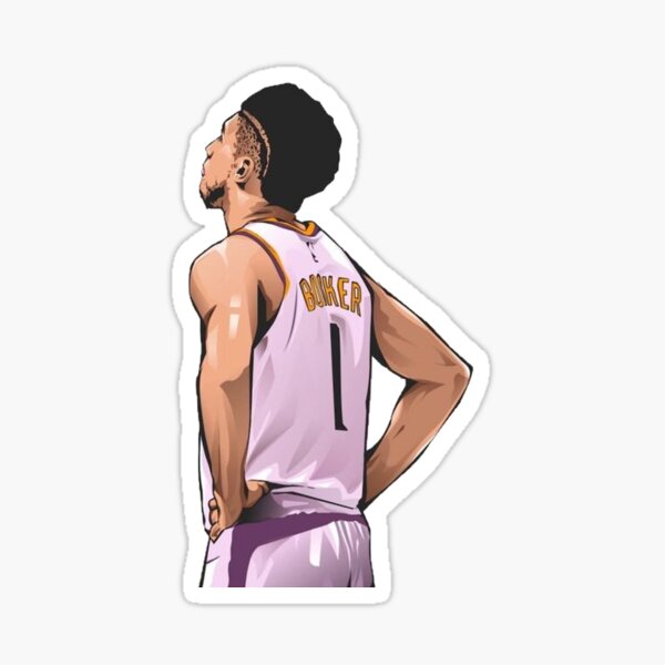 "Devin Booker Fan Art" Sticker for Sale by BasketBallShop- | Redbubble