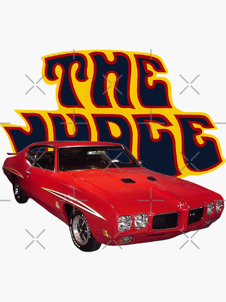 "1970 Pontiac GTO Judge" Sticker by PermagesLLC | Redbubble