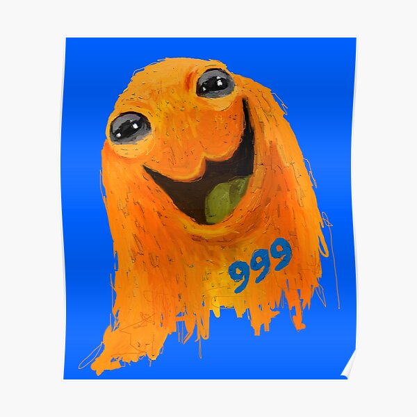 Póster «SCP 999 El Monstruo de las Cosquillas emocionado» de FIGUE | Redbubble
