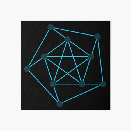 Lámina rígida «Teoría de grafos - Grafica» de Mechashadow | Redbubble