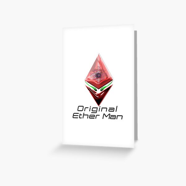 "Stickers Original Ether Man Sienna Colored Head With Positronic Brain ...