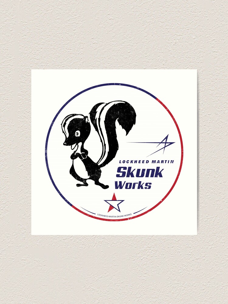 "Lockheed Martin Skunk Works USAF" Art Print by quark | Redbubble