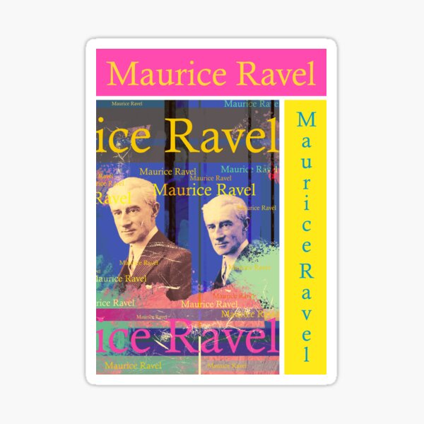 "Maurice Ravel portrait, famous musician, composer of the bolero, gifts ...